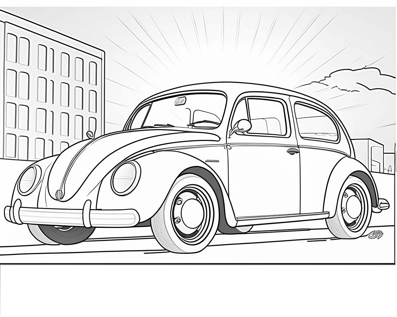 omalovánky auta 10 - Omalovánky k vytisknutí zdarma