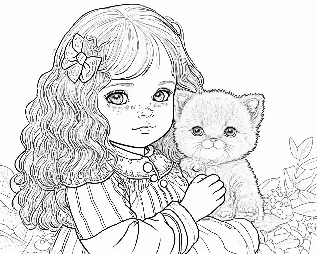 holky 22 - Omalovánky k vytisknutí zdarma