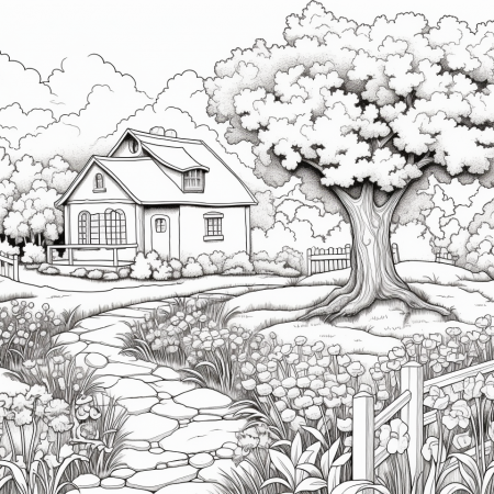 Omalovánky Jaro zdarma k vytisknutí a stažení