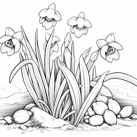 jaro 36 - Omalovánky k vytisknutí zdarma