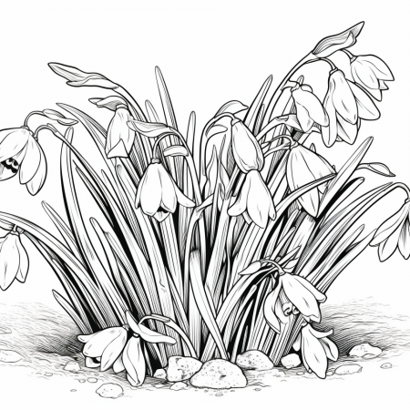 jaro 17 - Omalovánky k vytisknutí zdarma