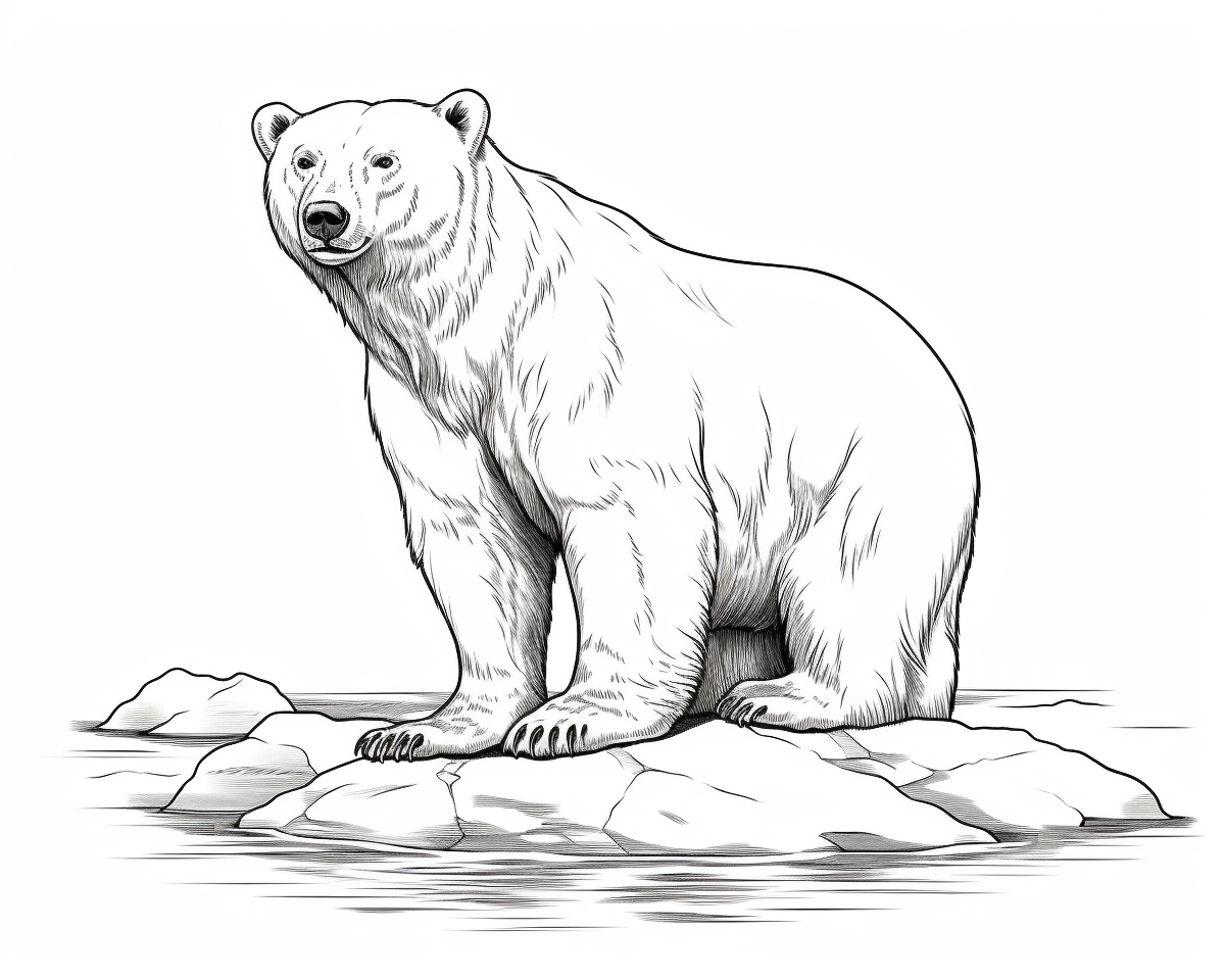 medved 2 - Omalovánky k vytisknutí zdarma