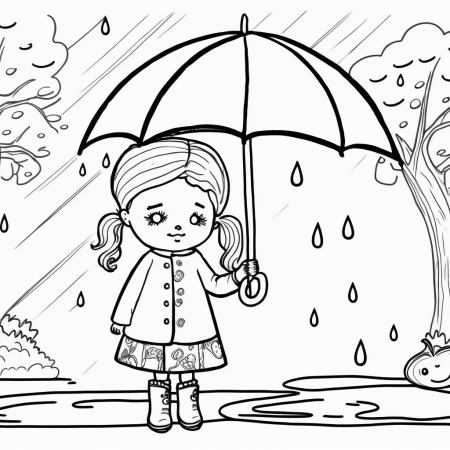 Podzim 23 - Omalovánky k vytisknutí zdarma