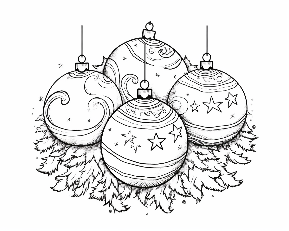 Vanocni 22 - Omalovánky k vytisknutí zdarma