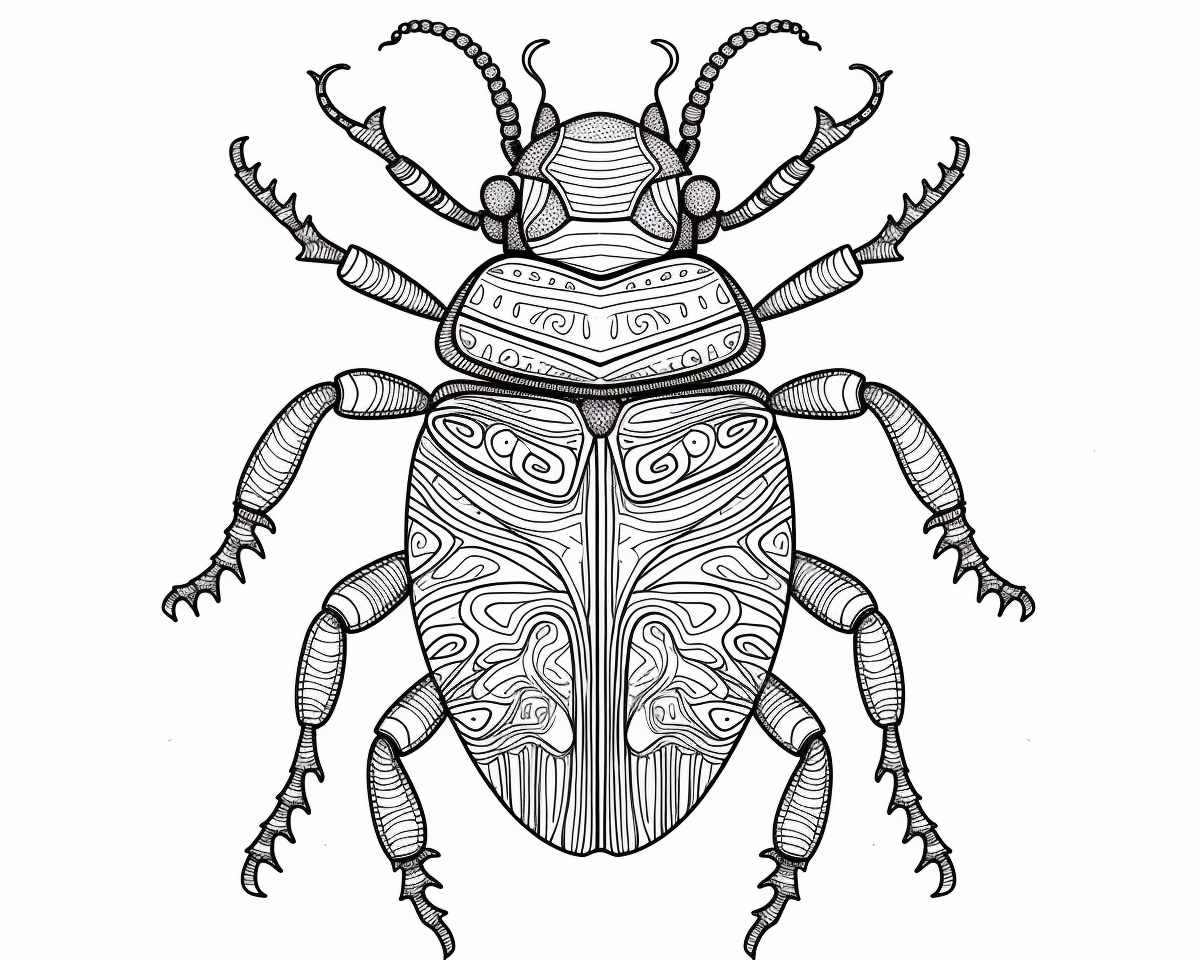 brouci 16 - Omalovánky k vytisknutí zdarma