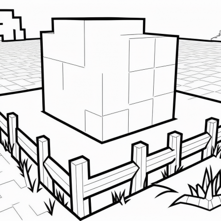 minecraft 13 - Omalovánky k vytisknutí zdarma