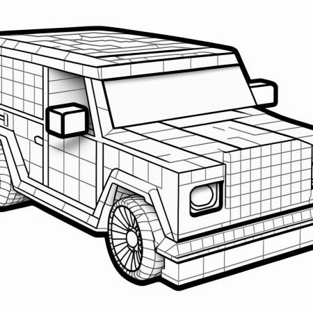 minecraft 36 - Omalovánky k vytisknutí zdarma