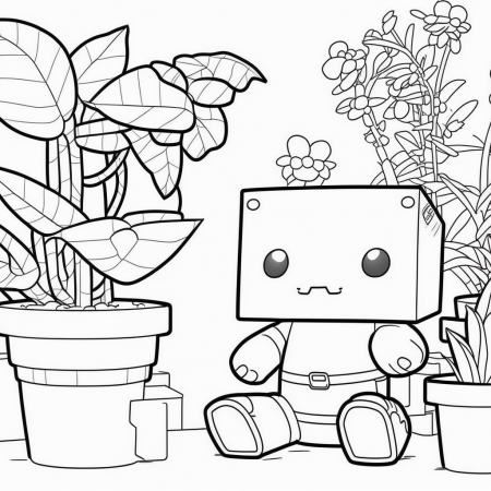 minecraft 12 - Omalovánky k vytisknutí zdarma