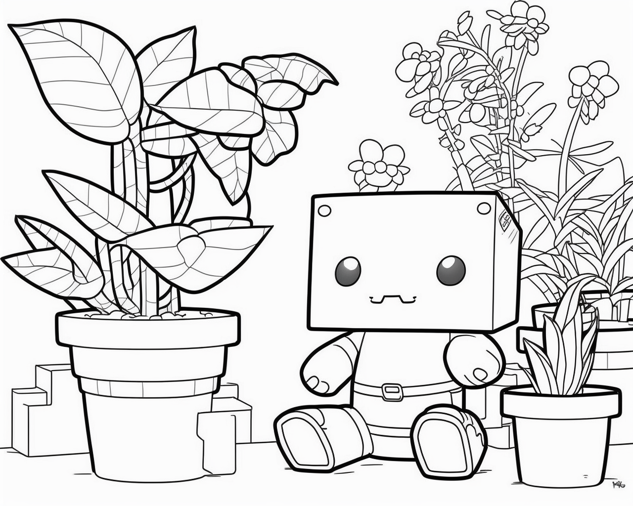 minecraft 3 - Omalovánky k vytisknutí zdarma