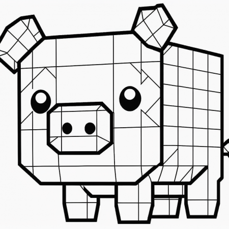 minecraft 24 - Omalovánky k vytisknutí zdarma