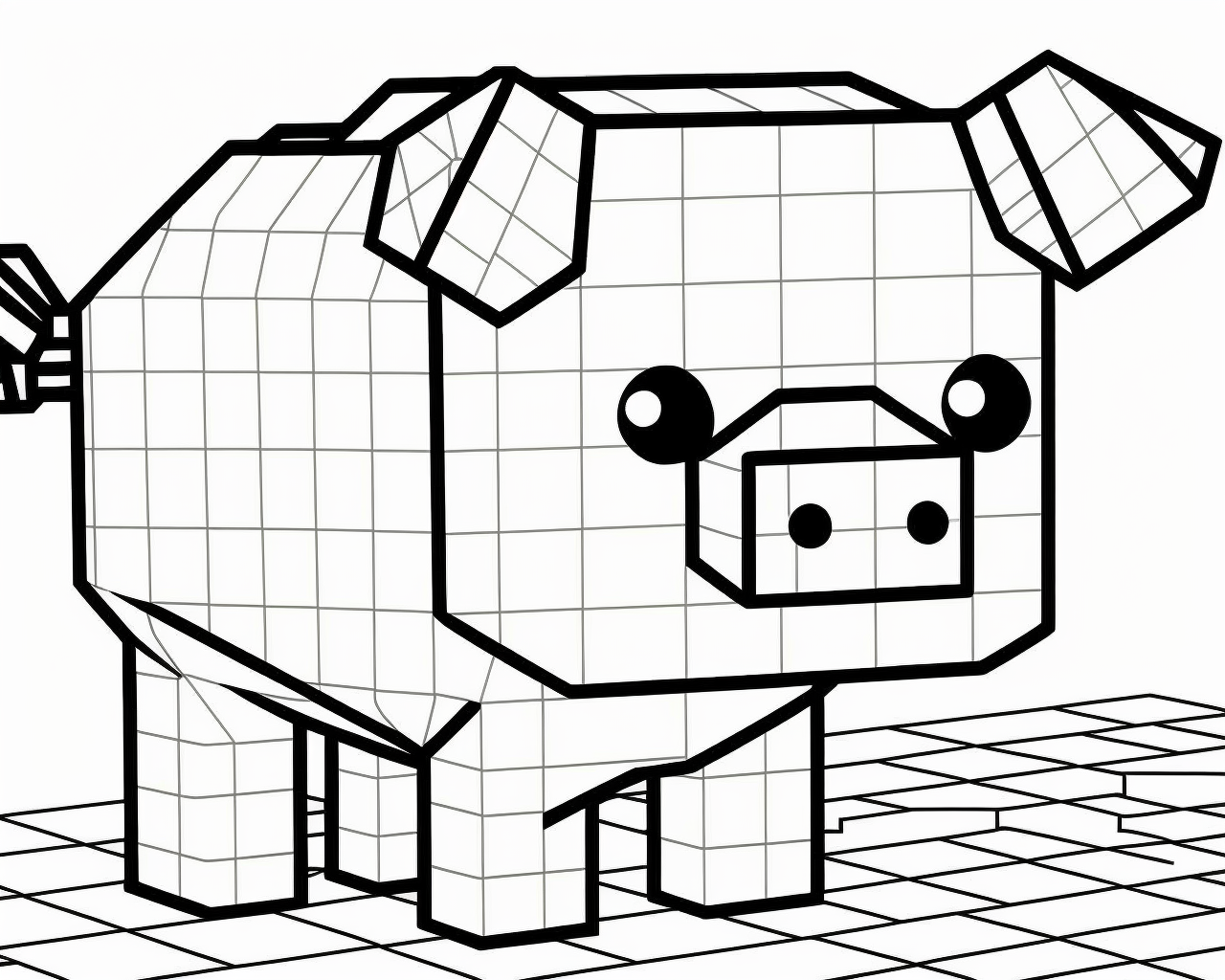 minecraft 31 - Omalovánky k vytisknutí zdarma