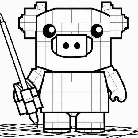 minecraft 10 - Omalovánky k vytisknutí zdarma