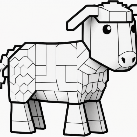 Omalovánky Minecraft zdarma k vytisknutí a stažení