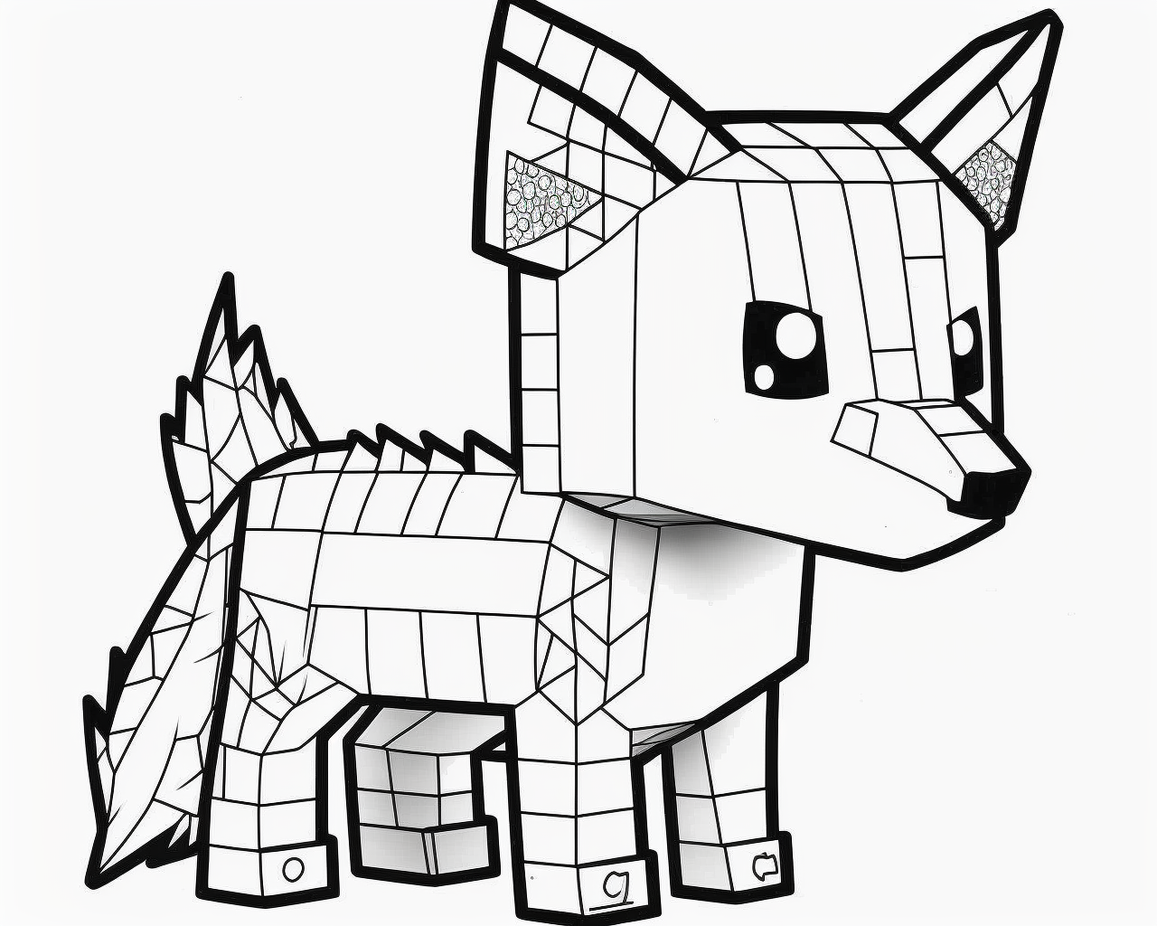 minecraft 36 - Omalovánky k vytisknutí zdarma