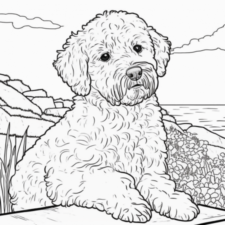 Omalovánky Pes zdarma k vytisknutí a stažení