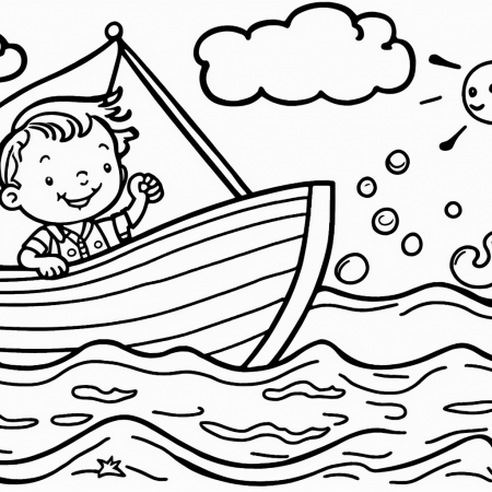 voda 15 - Omalovánky k vytisknutí zdarma